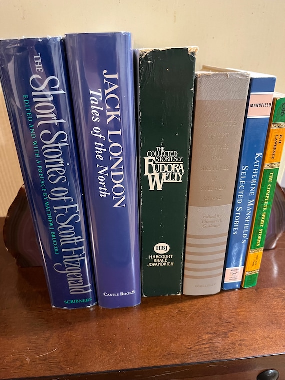 6 Book Lot of Classic Short Story Collections: Fitzgerald - Etsy