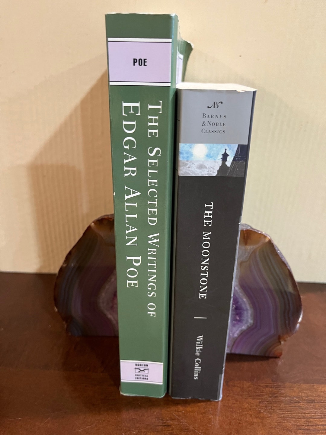 Two Book Lot of Very Early Detective Stories and Mysteries: Edgar Allan ...