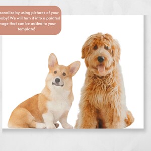 Minimalist Table Number Template, Personalized Pet Table Number, Table ...