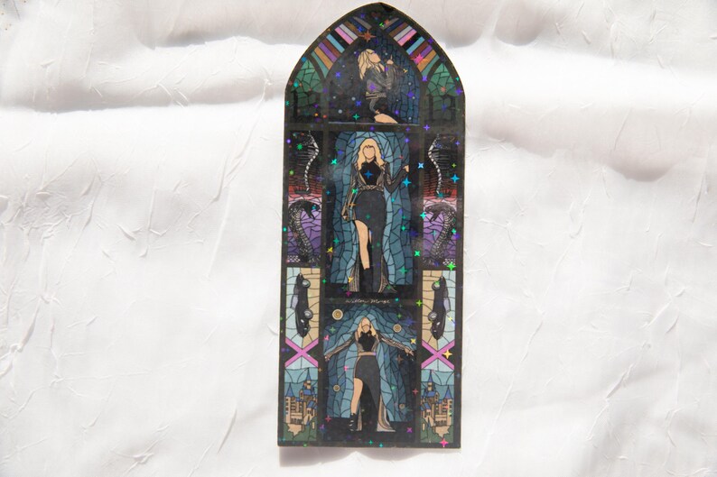 Reputation Stained Glass Bookmark - Etsy