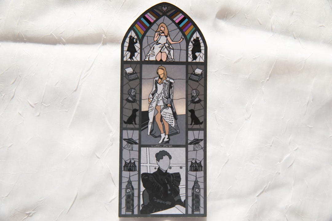TTPD Stained Glass Bookmark - Etsy