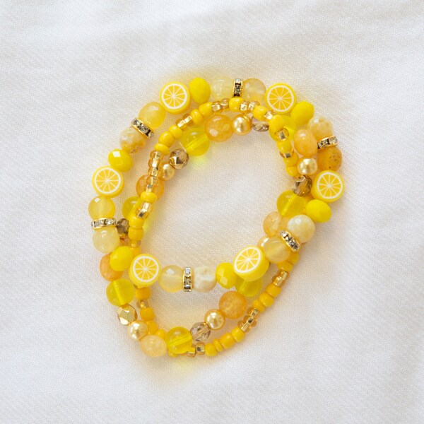 Lemon Bracelet - Etsy