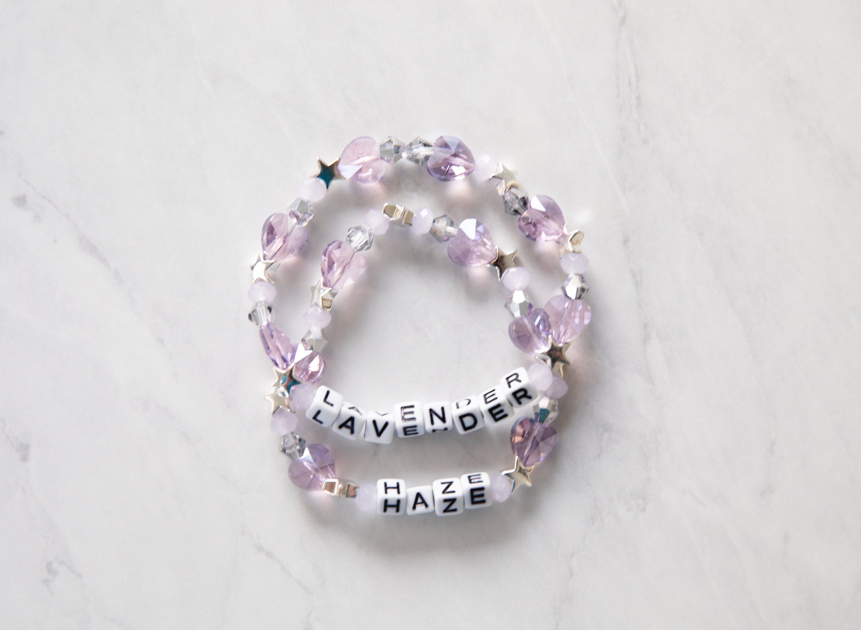 Lavender Haze Bracelet Set - Etsy
