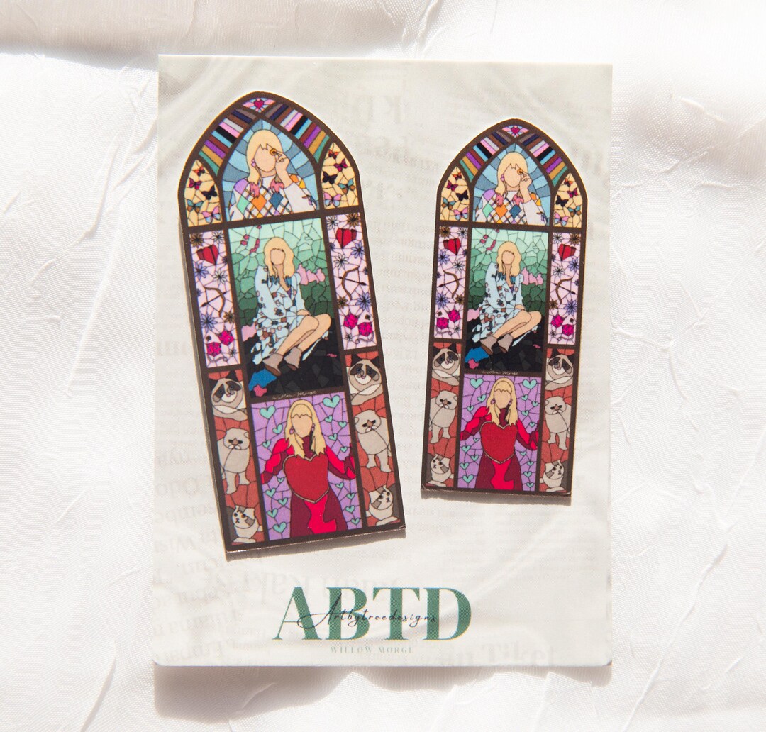 Lover Stained Glass Sticker - Etsy