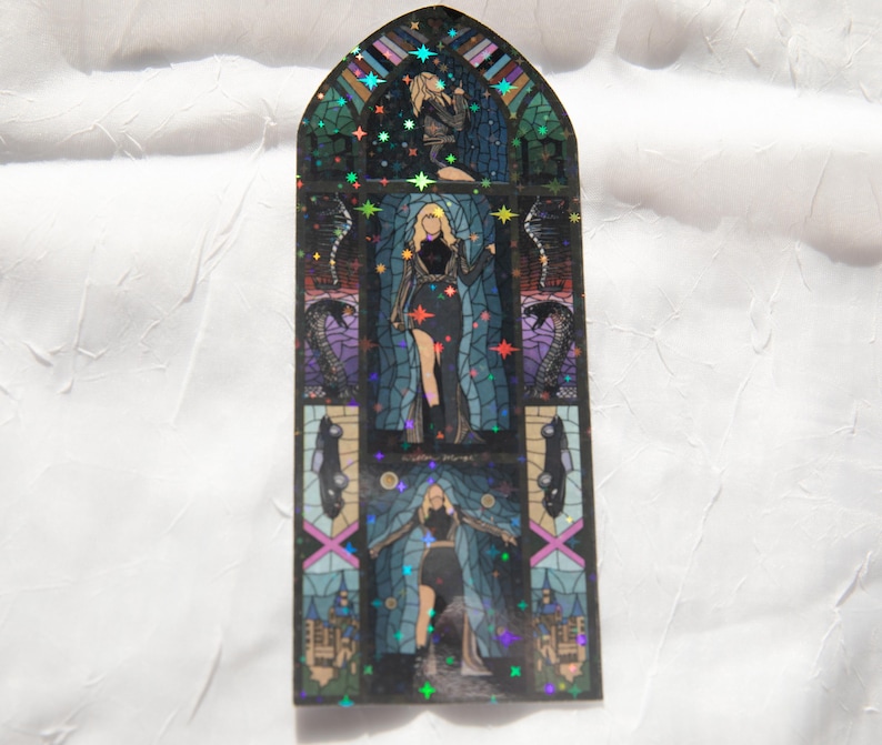 Reputation Stained Glass Bookmark - Etsy