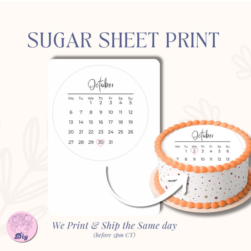 2026 Edible Calendar - Etsy