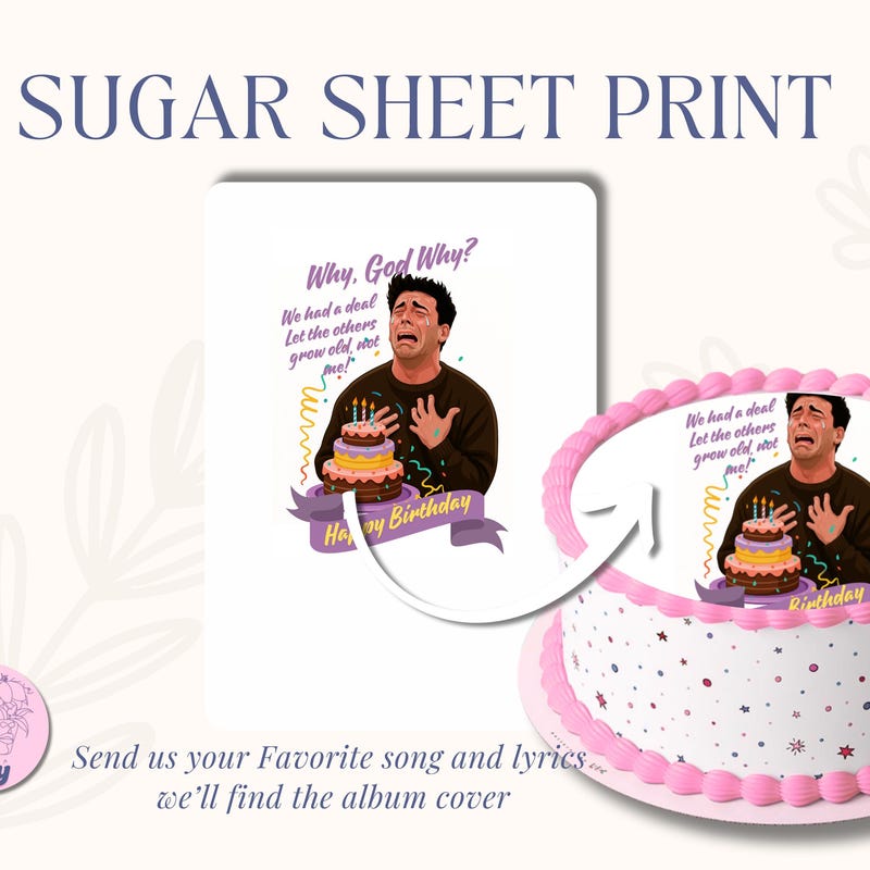 Joey Cake Topper - Etsy