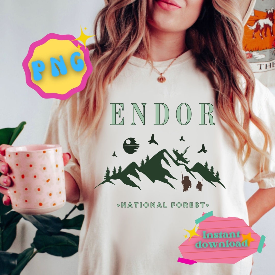 Endor National Forest Ewok Star Wars Galaxies Edge Digital File - Etsy