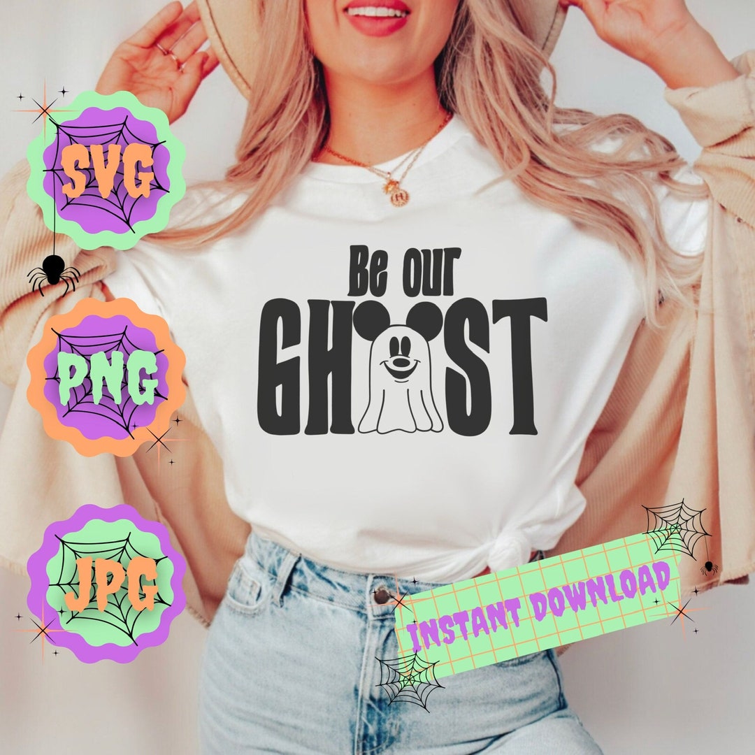 Be Our Ghost Ghost Mouse SVG PNG - Etsy