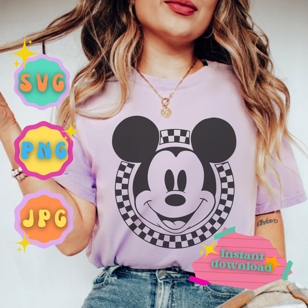 Checkered Mouse SVG - PNG - JPG - Etsy