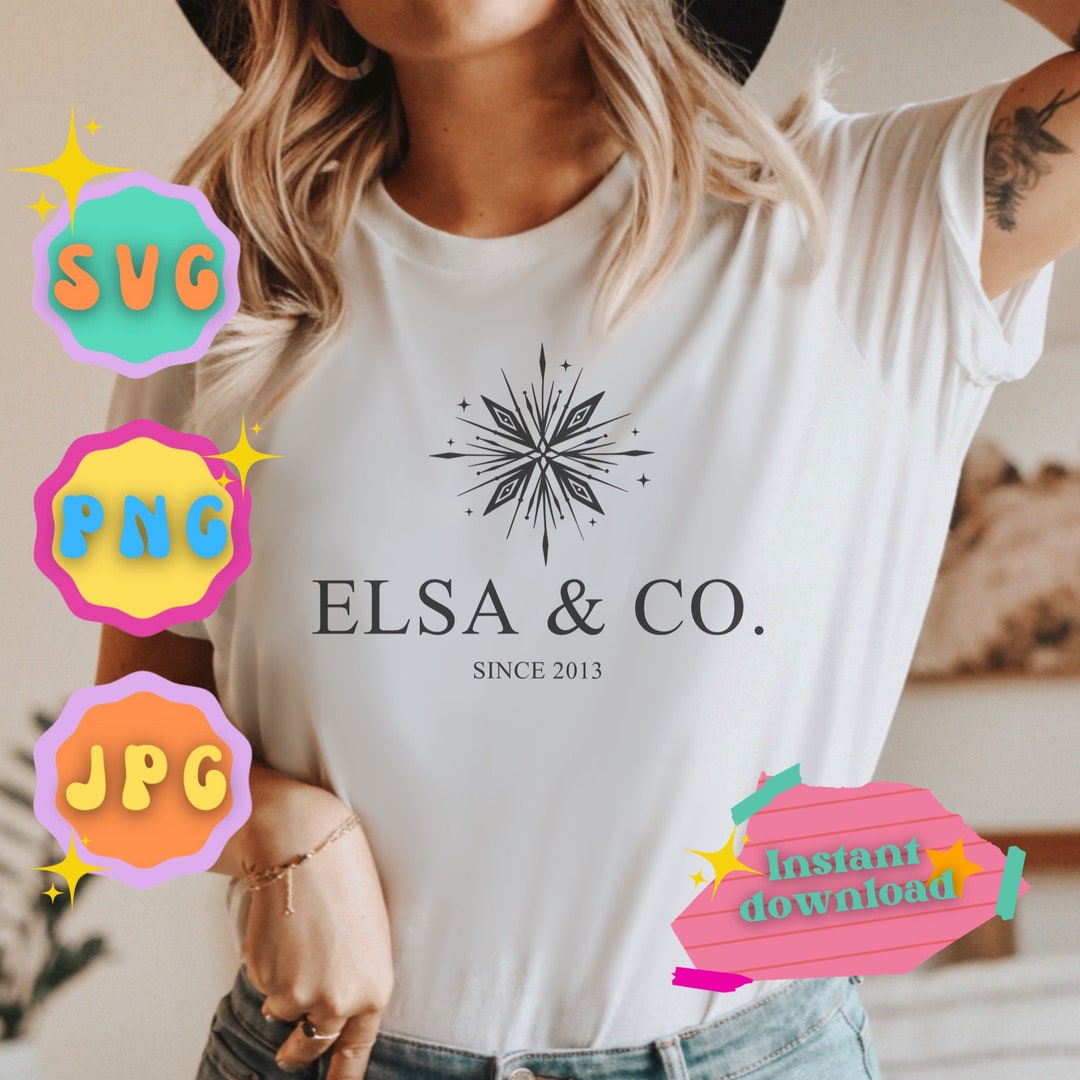 Frozen Elsa & Company SVG PNG Digital File Cricut Silhouette - Etsy