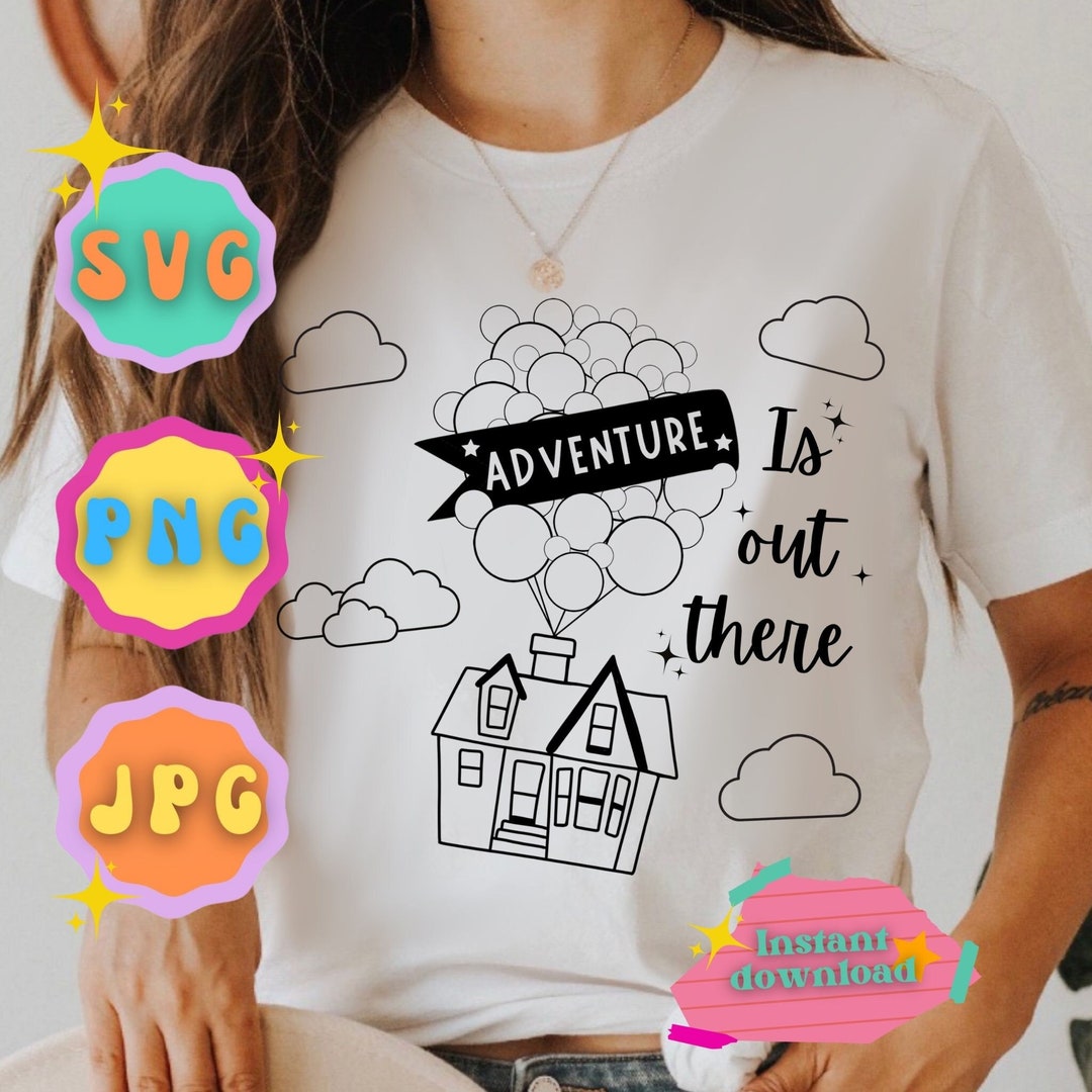 Up Adventure SVG - PNG - JPG - Etsy