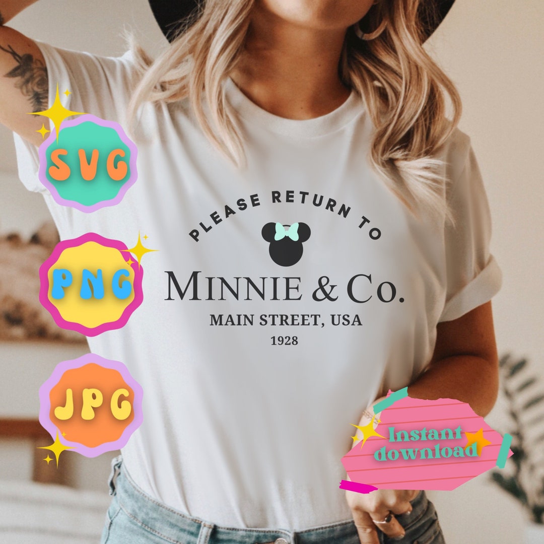 Min Mouse & Company SVG PNG JPG - Etsy