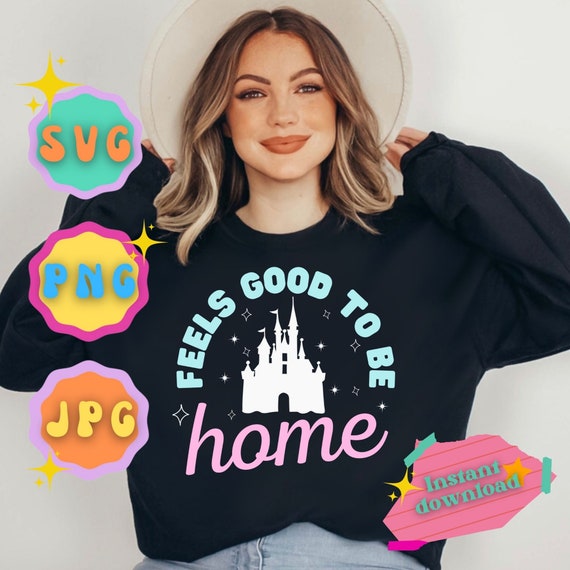 Feels Good to Be Home SVG PNG JPG - Etsy