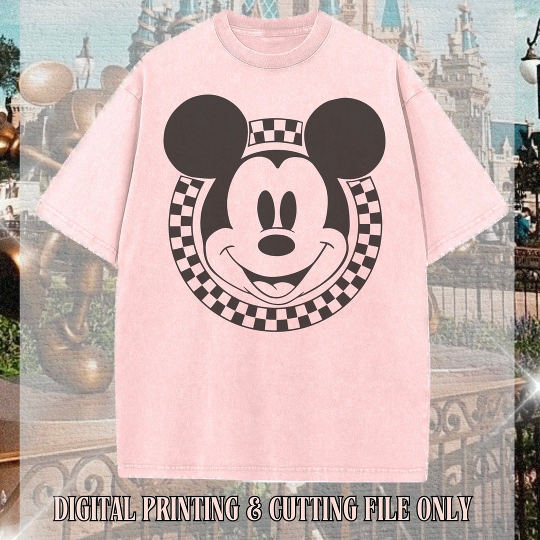 Checkered Mouse SVG PNG JPG - Etsy