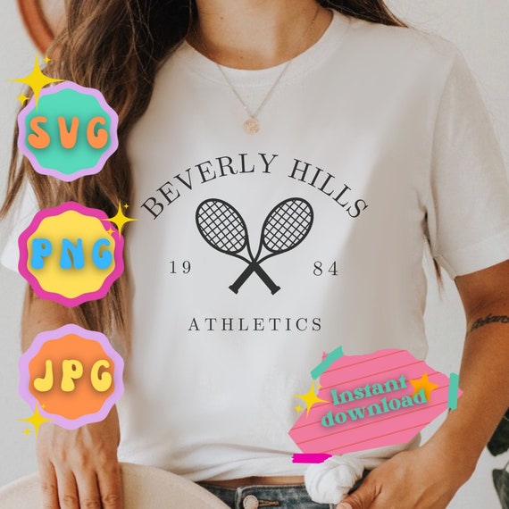Vintage Beverly Hills SVG PNG JPG - Etsy