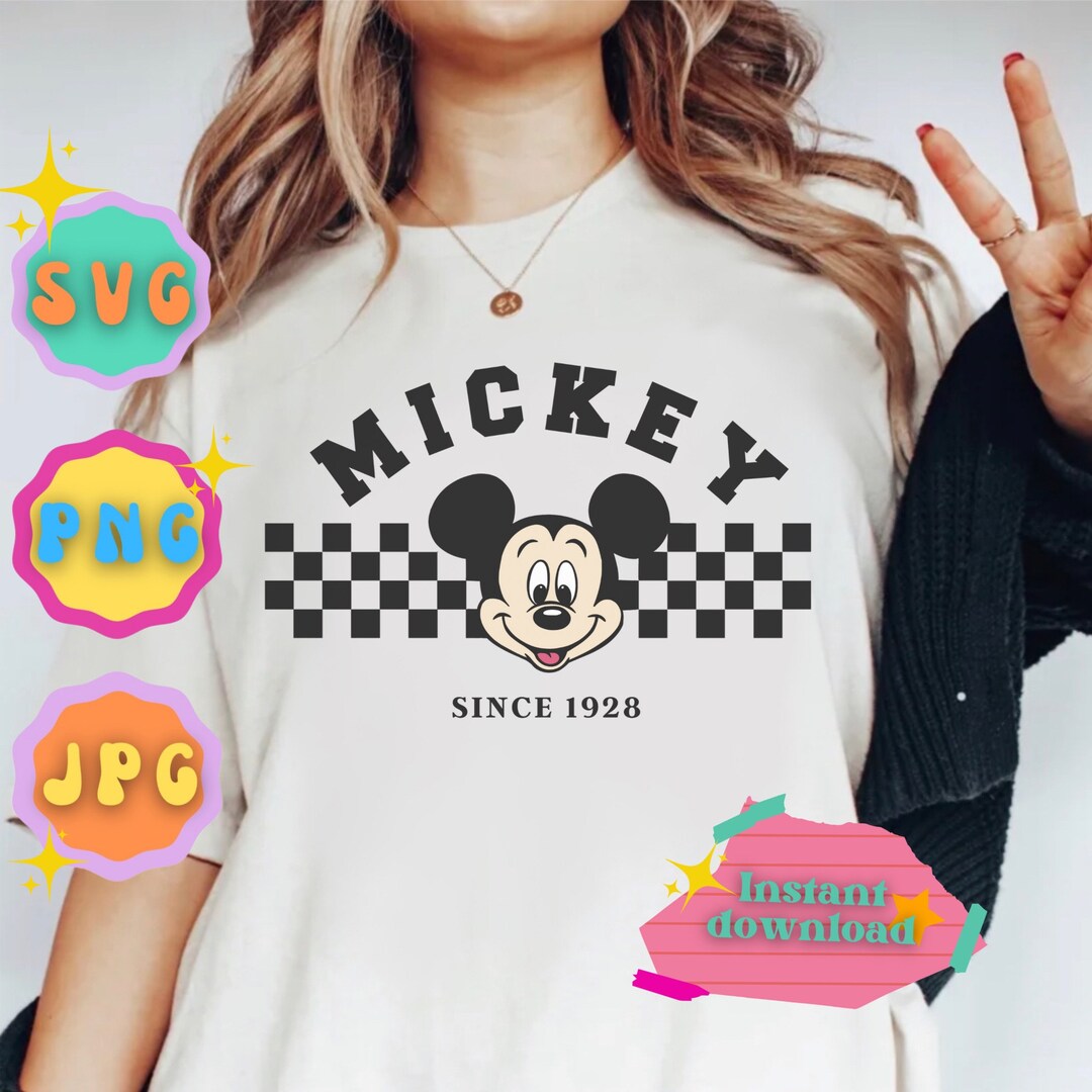 Magical Checkered Mouse - SVG - PNG - JPG - Etsy