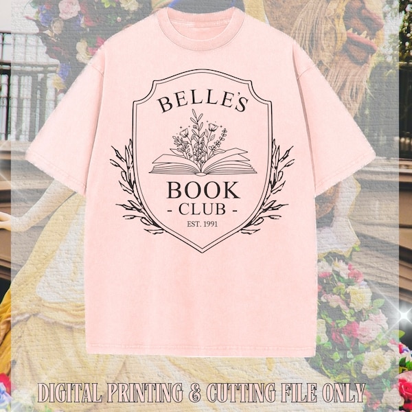 Belle Book Svg - Etsy