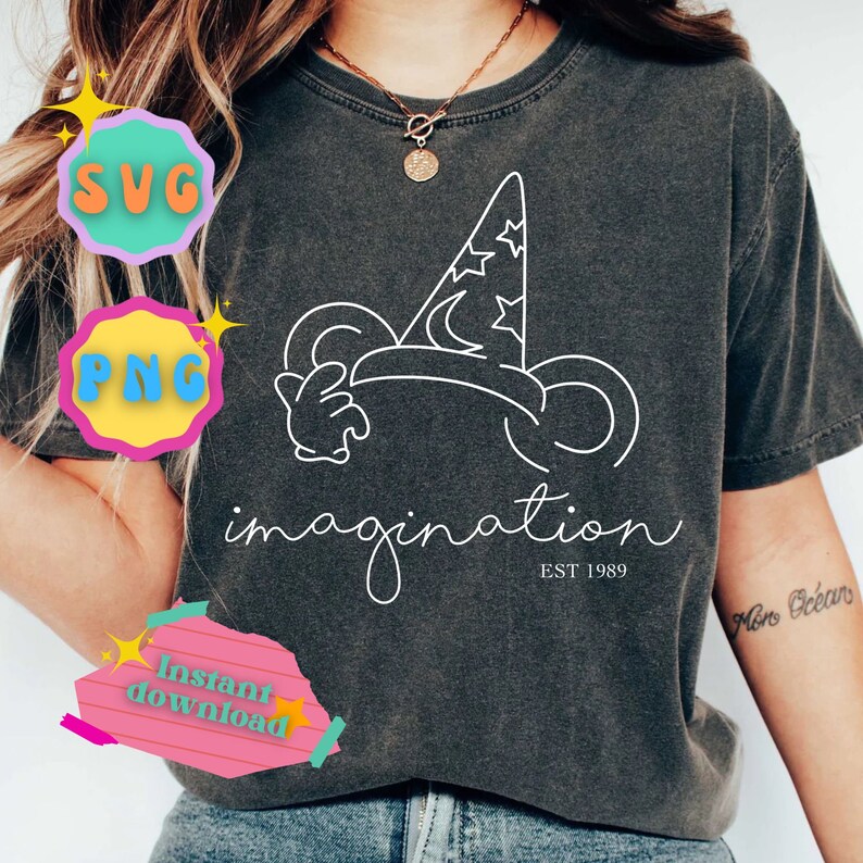 Imagination SVG PNG - Etsy