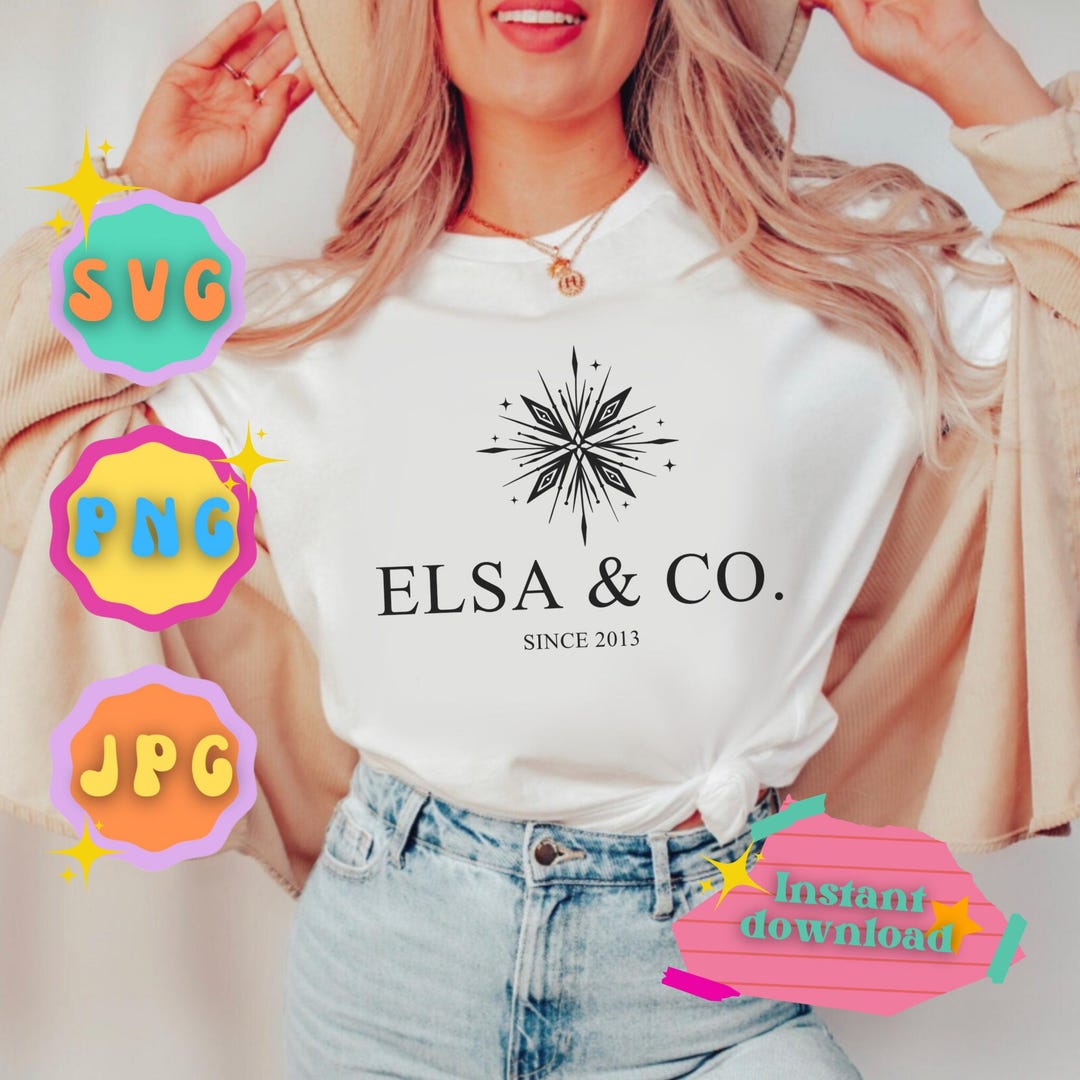 Frozen - Elsa & Company - SVG - PNG - Digital File - Cricut ...