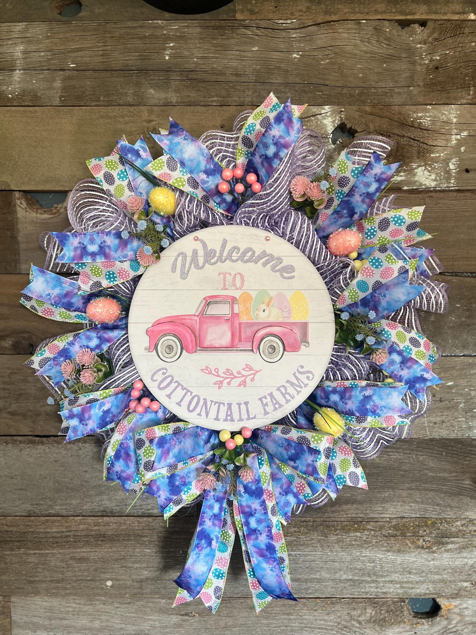 Spring Easter Wreath for Front Door Decor - Etsy