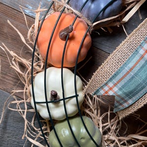 Fall Wreath Kit, Pumpkin Wreath Kit, Farmhouse Fall Wreath, Pumpkin ...