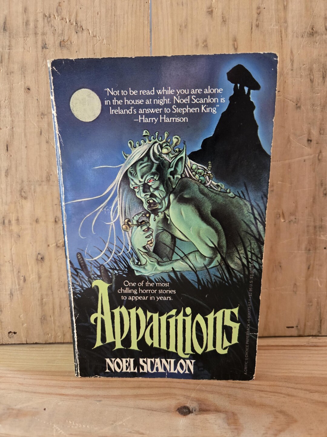 Apparitions // Noel Scanlon // 1986 // Vintage Paperback Horror - Etsy