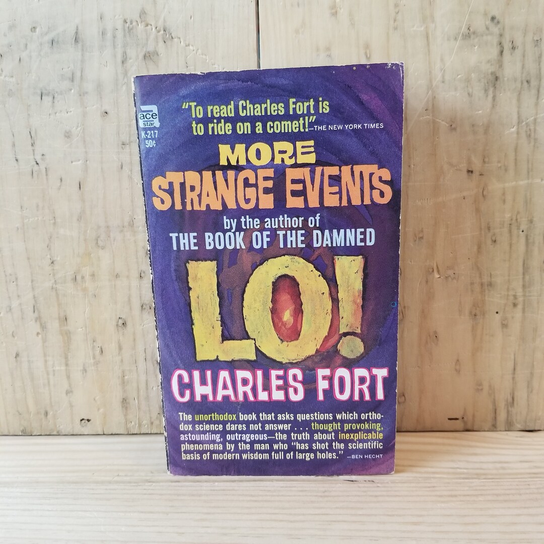 Lo // Charles Fort // 1960s // Vintage Paperback Occult Strange Events ...