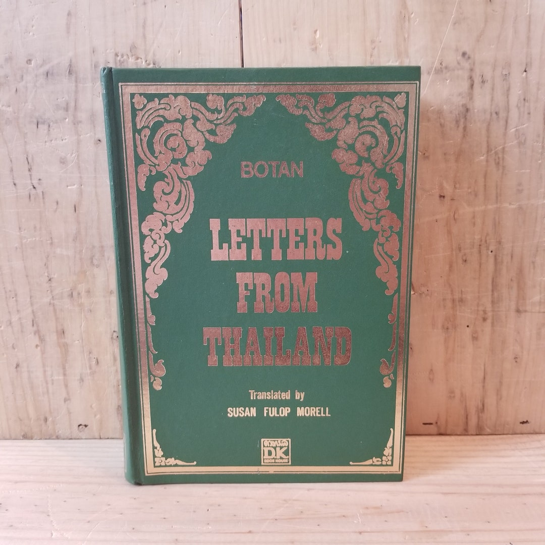 RARE Letters From Thailand // Botan Translated by Susan Fulop - Etsy