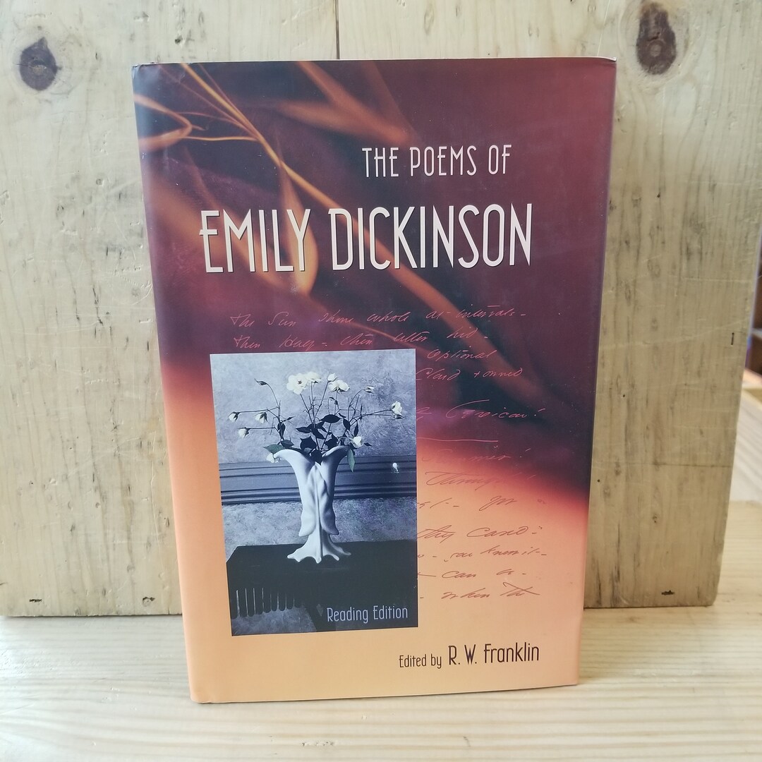 The Poems of Emily Dickinson // Edited by R.W. Franklin // - Etsy