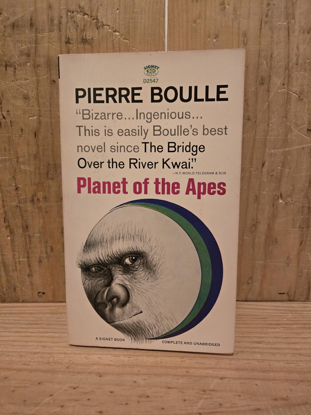 Planet of the Apes // Pierre Boulle // 1964 // Vintage Paperback Sci-fi ...