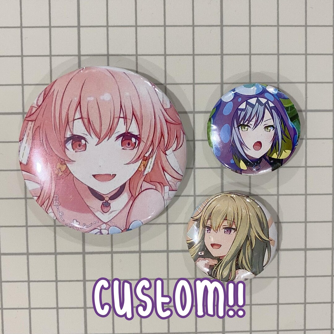 CUSTOM Project Sekai Card Pins - Etsy UK