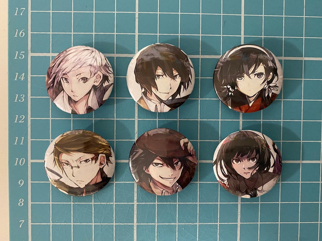 Bungou Stray Dogs Character Pins - Etsy