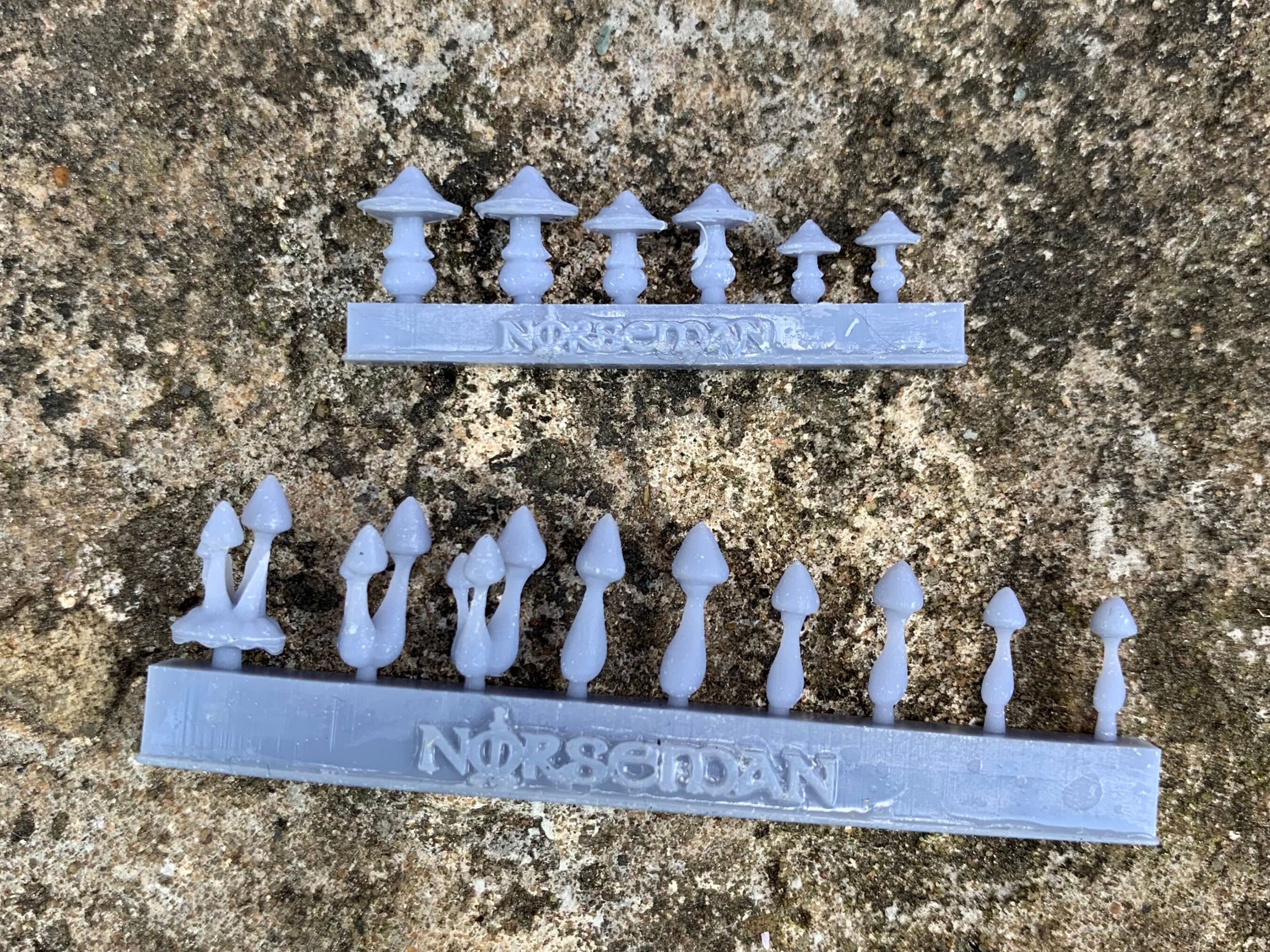 Mushrooms 28mm 32mm Scale Miniature Resin Basing Bits - Etsy