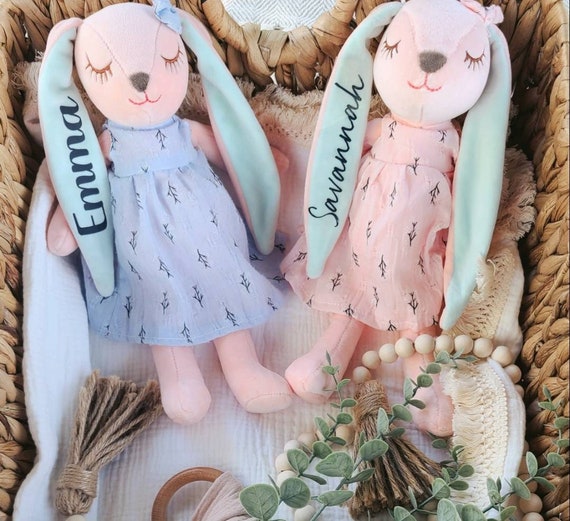 Bunny Baby Gift Personalized Gifts for Kids Girls - Etsy
