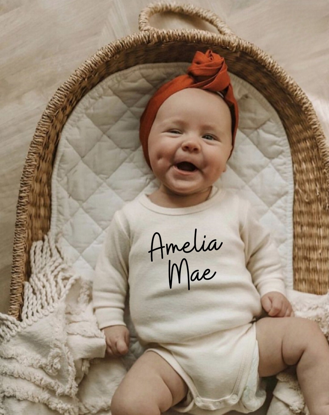 Personalized Last Name Onesie, Welcome Baby Baby Gift Set, Expecting ...