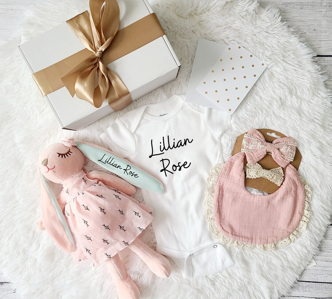 Baby Gift Box, Baby Gift Set, Ready to Ship Baby Shower Gift With Card ...
