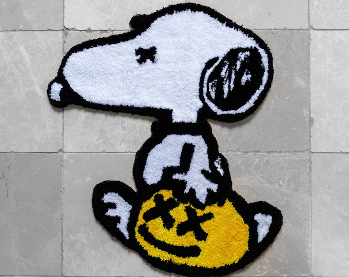 Anime Tufted Rug | Handmade Tufted | Gojo | Custom Tufted Rug | Gojo ...