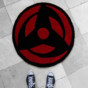 Naruto Rug Naruto Sharingan Custom Rug Handmade Rug Tufted Rug Anime - Etsy