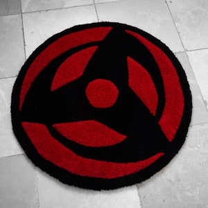 Naruto Rug Naruto Sharingan Custom Rug Handmade Rug Tufted Rug Anime - Etsy