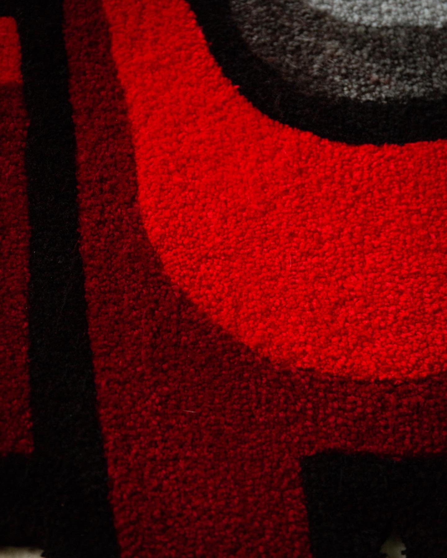 Red Among Us Rug | Handmade Tufted | Among Us Rug | Custom Rug - Etsy