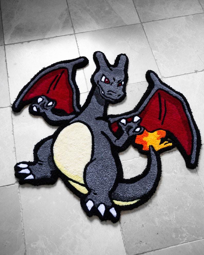 Custom Rug | Pokémon Rug | Anime Rug | Handtufted | Home Decor ...