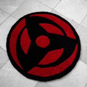 Naruto Rug Naruto Sharingan Custom Rug Handmade Rug Tufted Rug Anime - Etsy