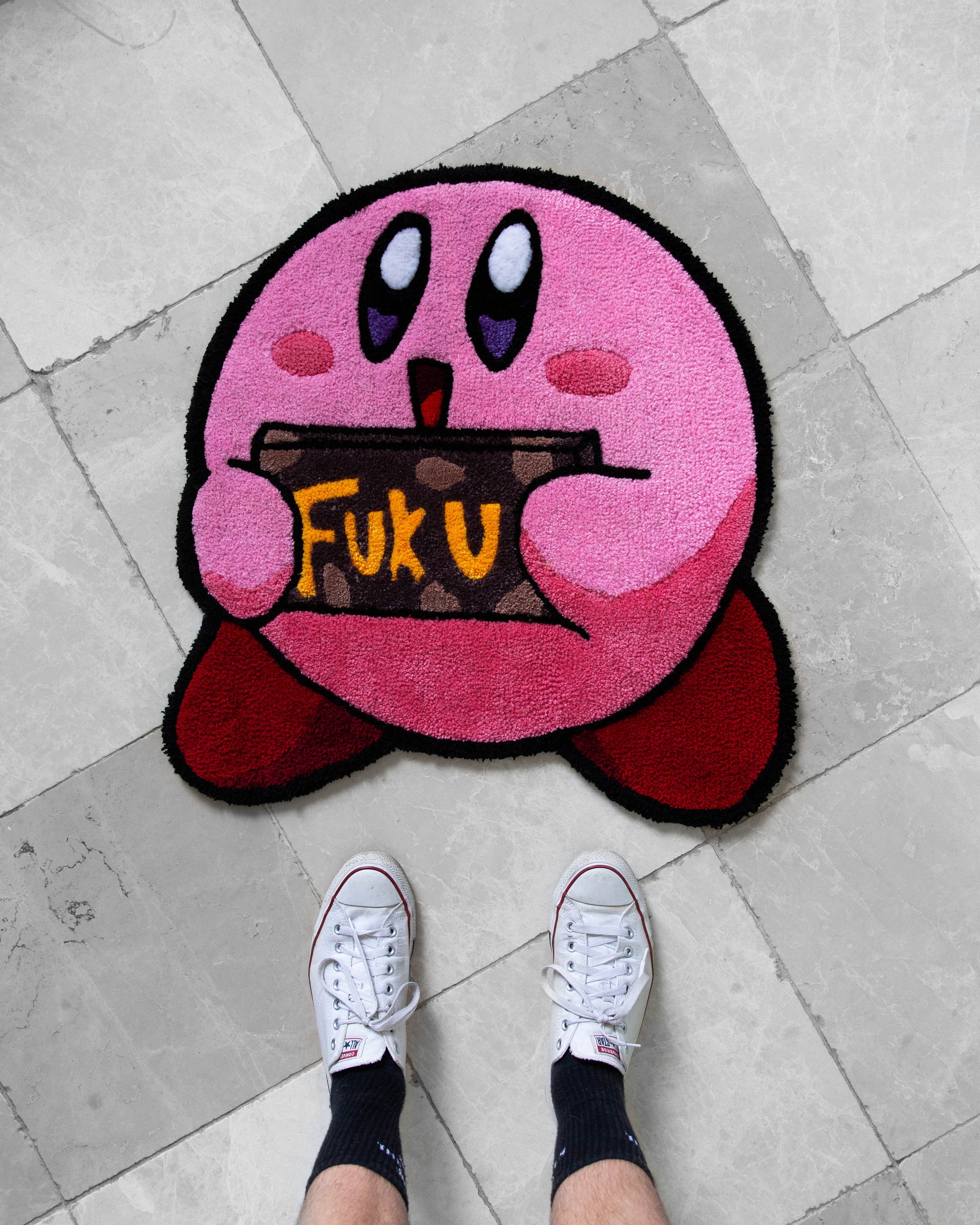 Custom Kirby Rug | Custom Tufted Rug | Tufted Rug for Bedroom | Rugs ...