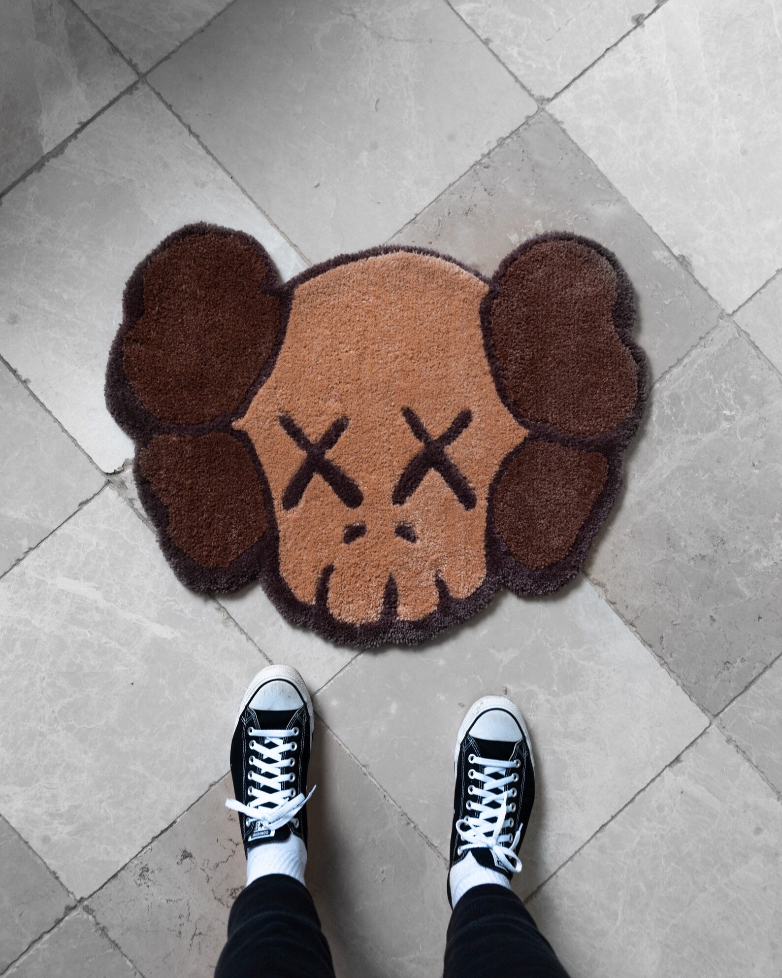 Kaws Rug | Handmade Tufted | Acrylic Yarn | Custom Rug - Etsy