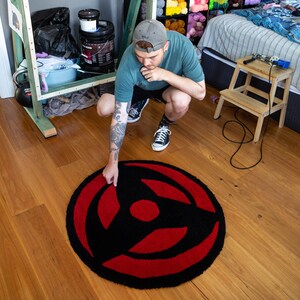Naruto Rug Naruto Sharingan Custom Rug Handmade Rug Tufted Rug Anime - Etsy
