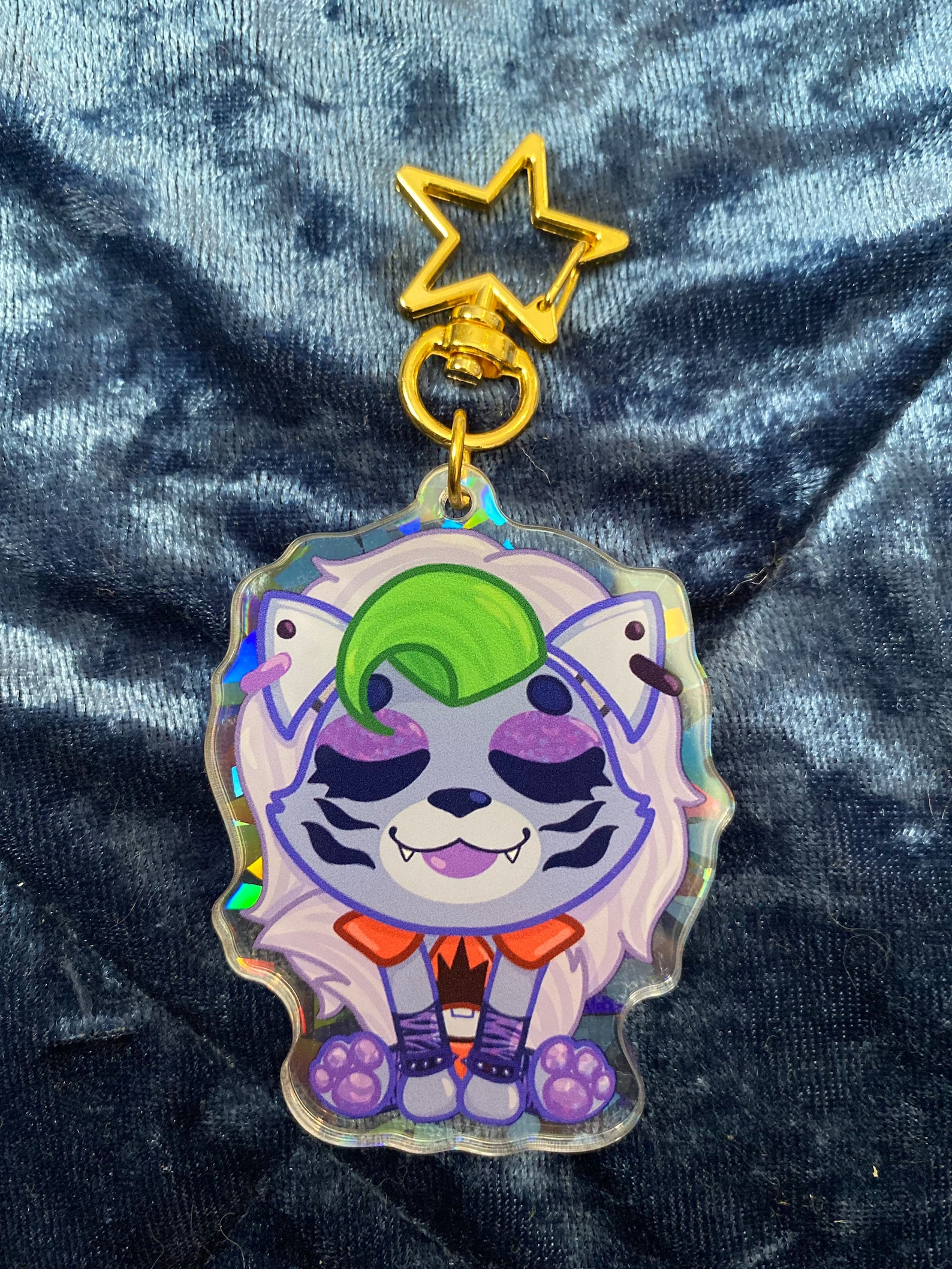 FNAF Security Breach Holographic Keychains 2.5 - Etsy