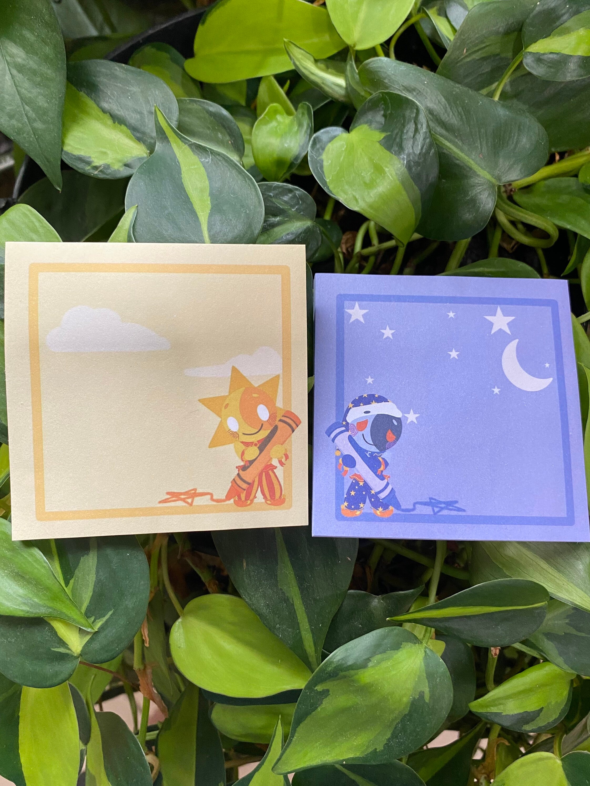 FNAF Security Breach Sun / Moon Sticky Notes - Etsy Canada