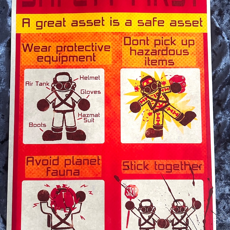 Funny Safety Posters - Etsy