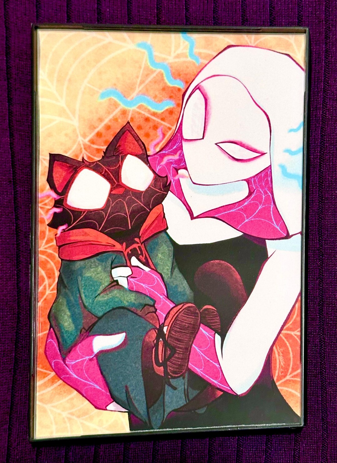 Gwen and Meows 4x6 Framed Print - Etsy